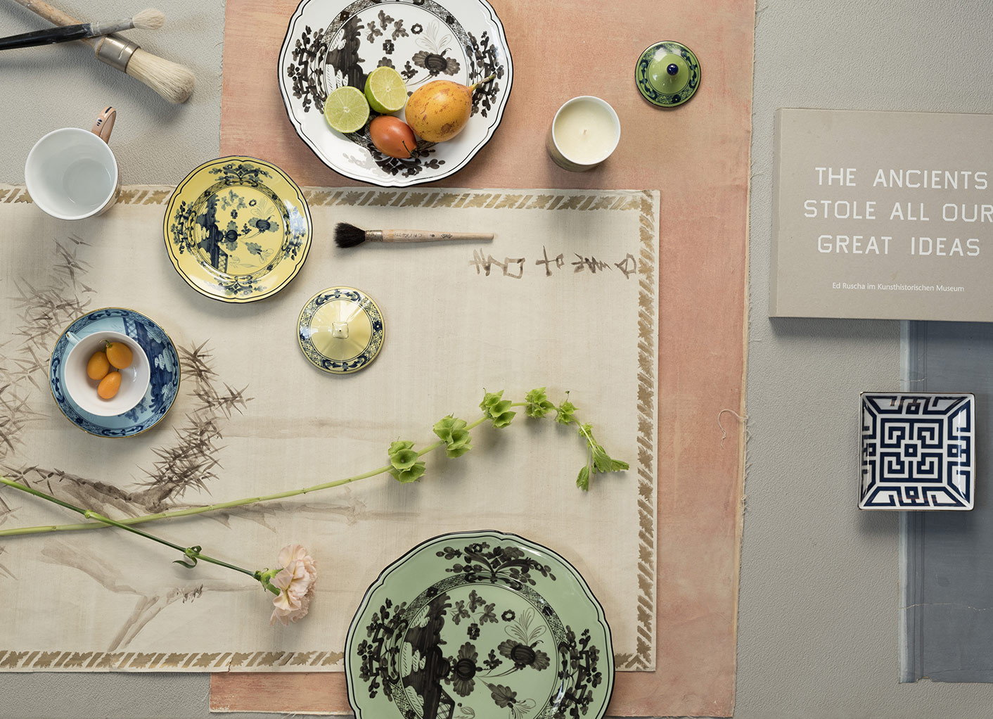 Dessert plate Oriente Italiano Bario | GINORI 1735